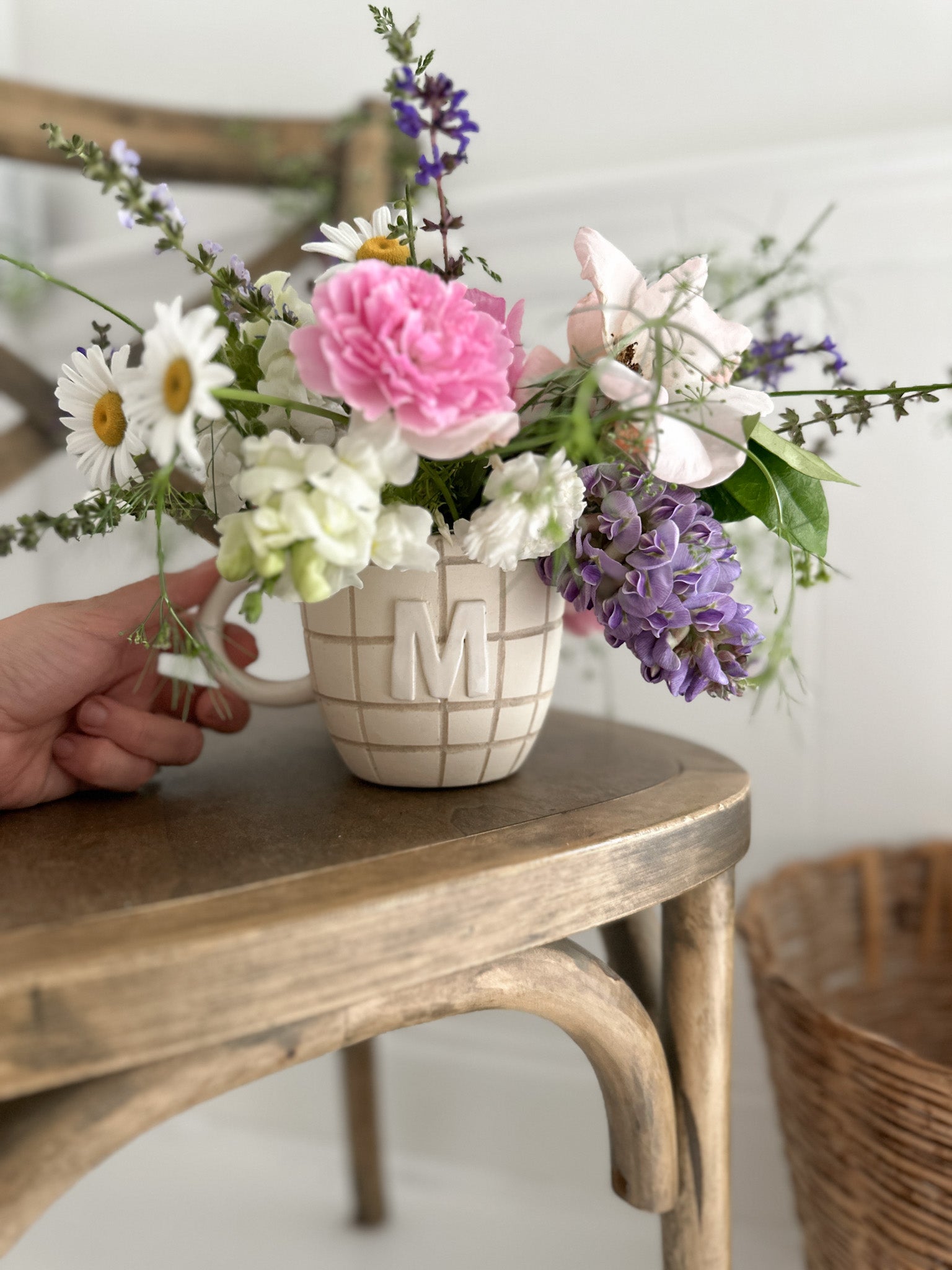 DIY MUG FLOWER ARRANGEMENT – MuddyHeart