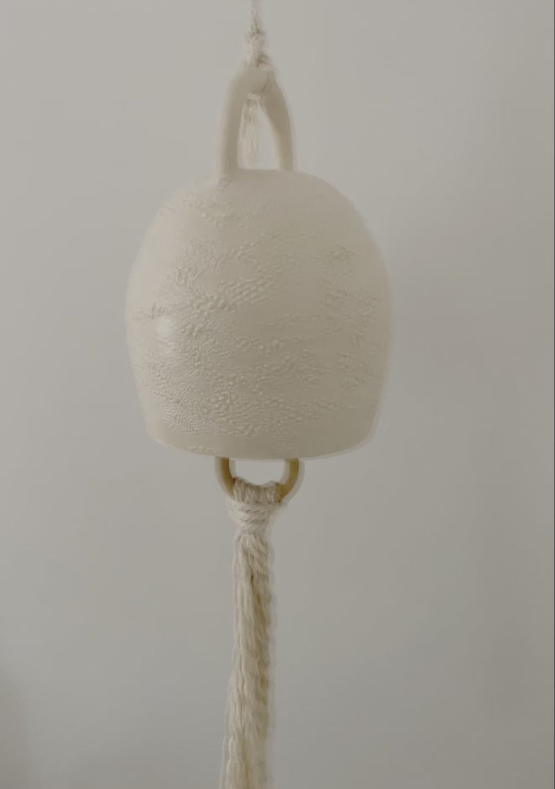 Large Curved Ceramic Bell - MuddyHeart