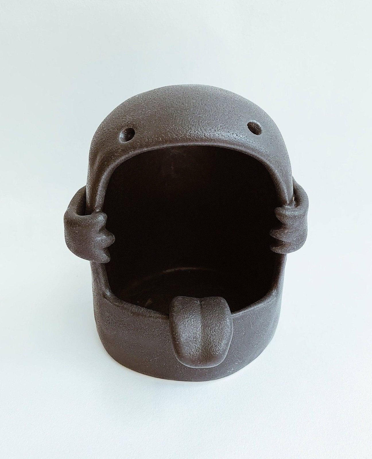 Ceramic Salt Monster Salt Cellar Simon Salt Container - MuddyHeart