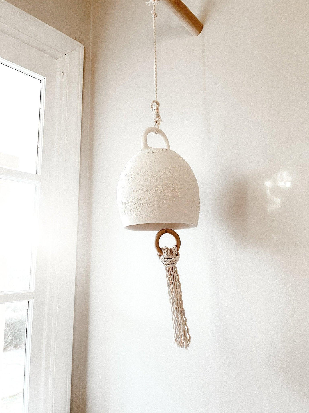 Large Curved Ceramic Bell - MuddyHeart