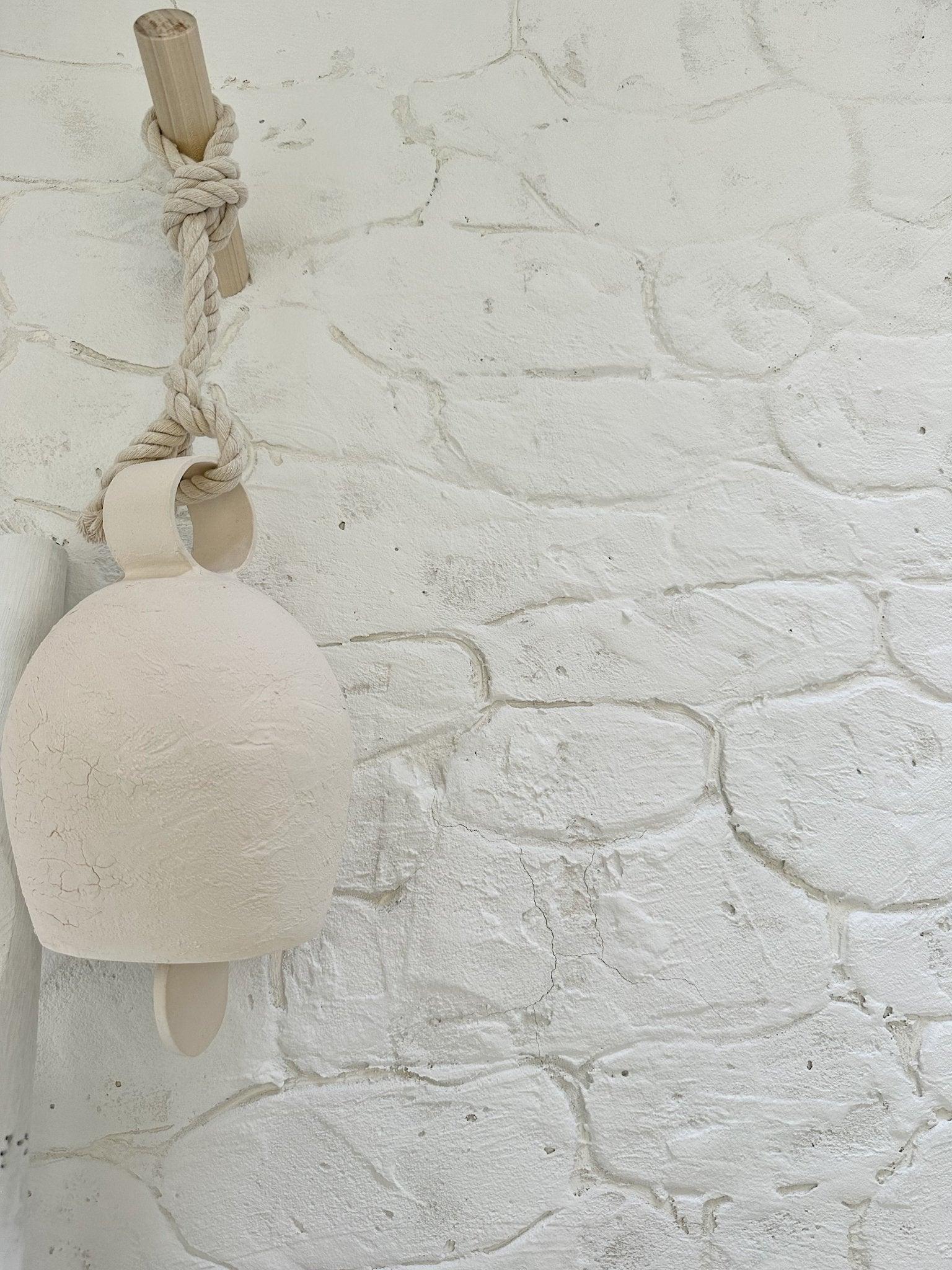 Round Handle Ceramic Bell LARGE - MuddyHeart